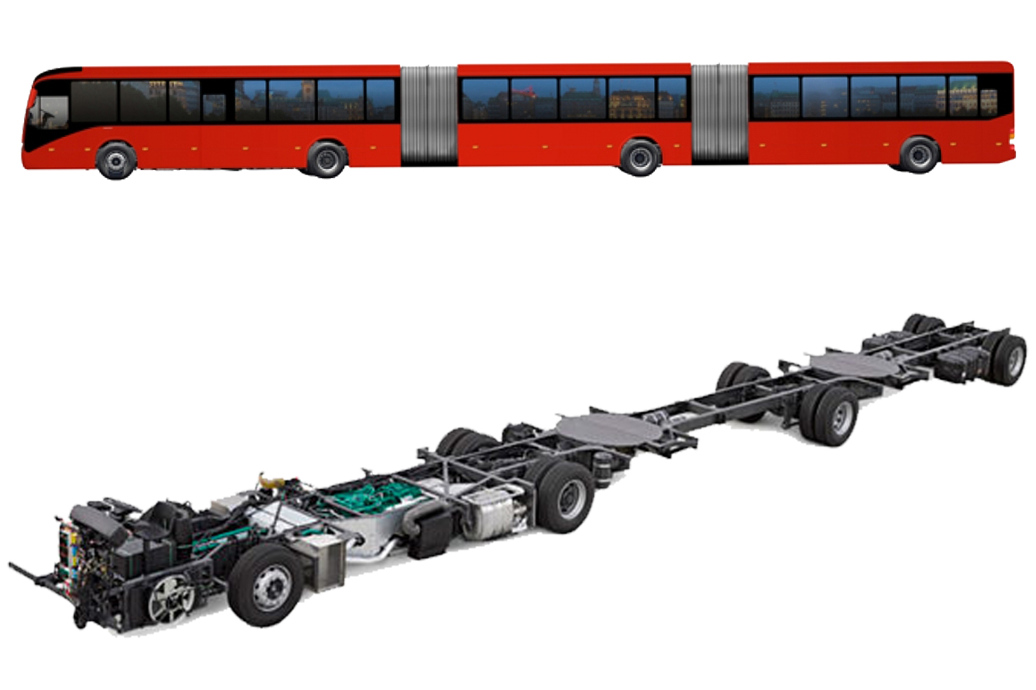 Volvo presenta el autobús más largo del mundo